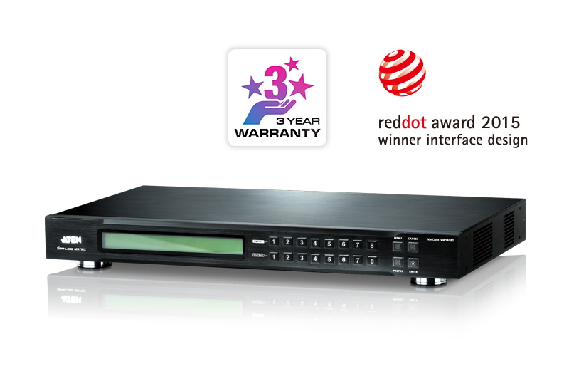 Bảng báo giá bán VM5808D-4x4 DVI Matrix Switch+Videowall controller